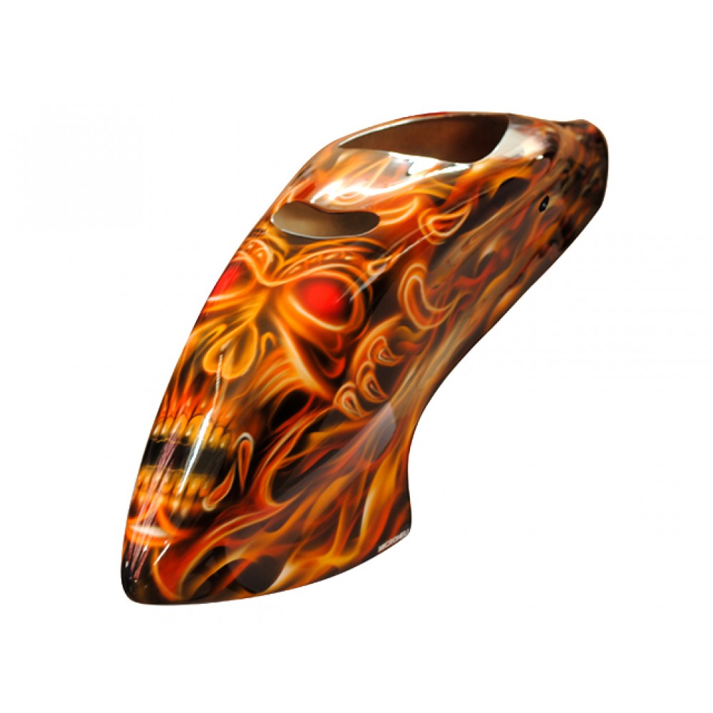 Airbrush Fiberglass Alien Nightmare Canopy - GOBLIN 630/700