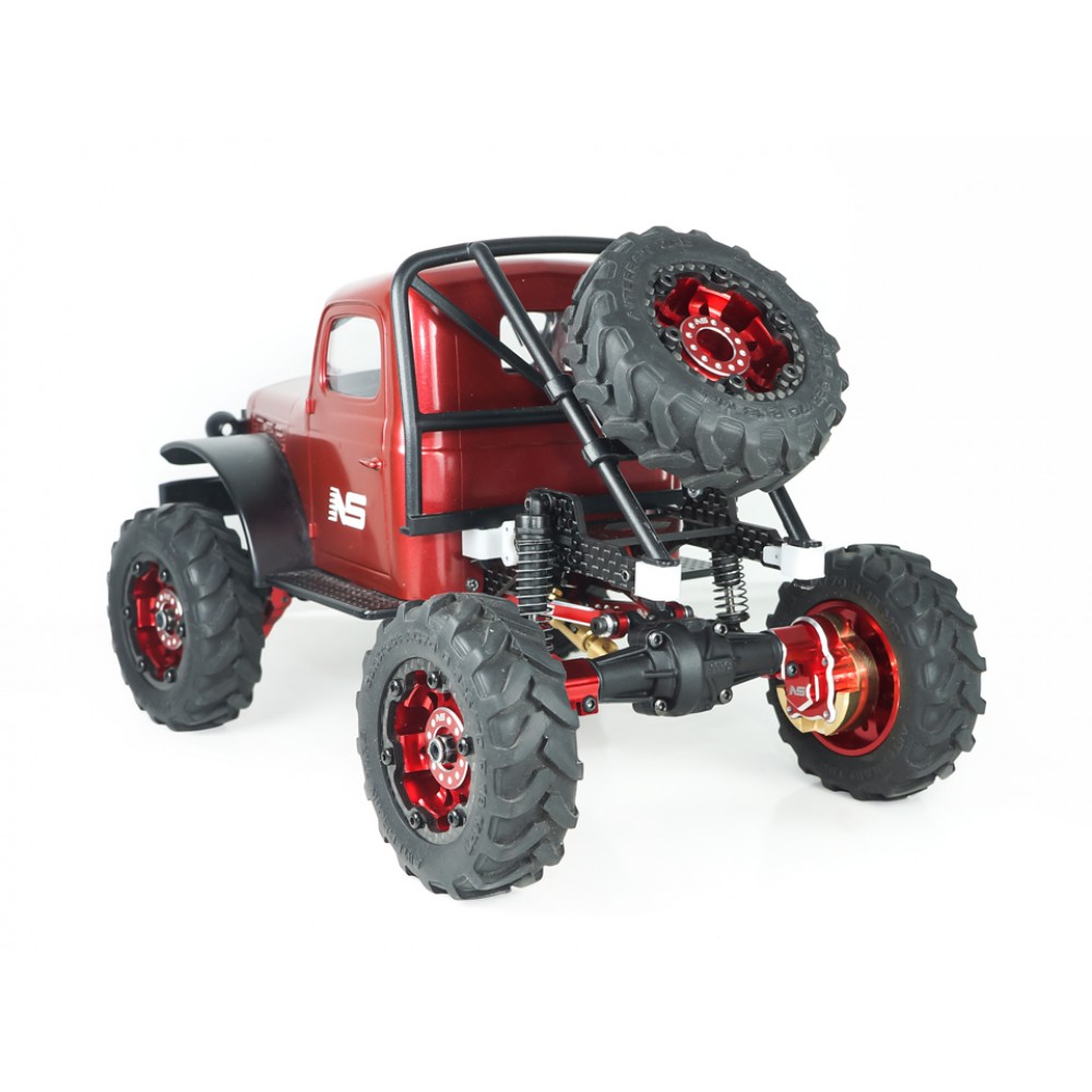 CNC 7075 Aluminum Rear Inner Portal Axle Cover Set - FMS FCX24