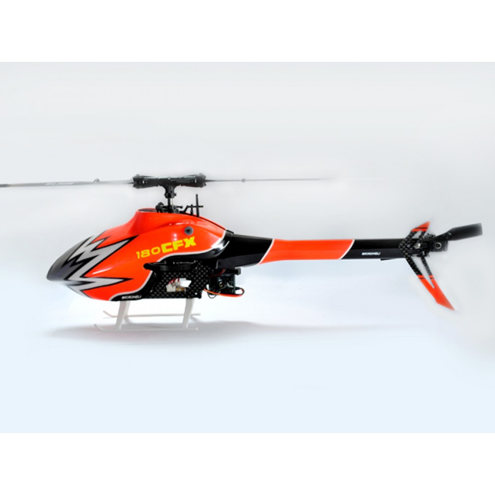 Airbrush Fiberglass Red Meteorite Fuselage set - BLADE 180 CFX