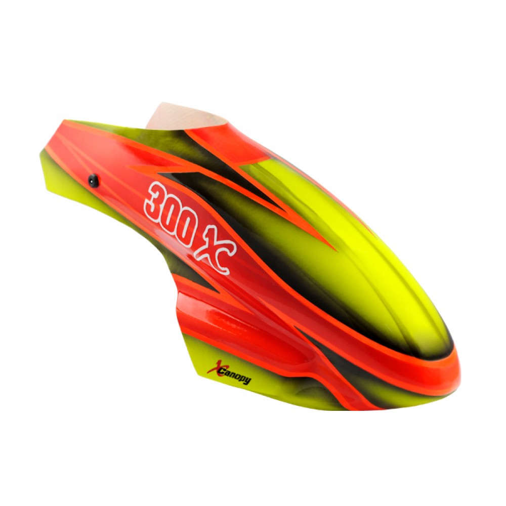 XCanopy Airbrush Fiberglass Assault Canopy - BLADE 300X