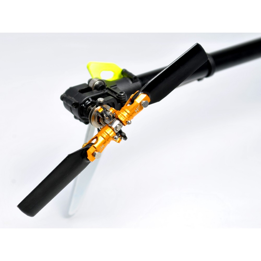 Double Bearing Weighted Tail Blade Grip set (RED) - BLADE FUSION 180 ...