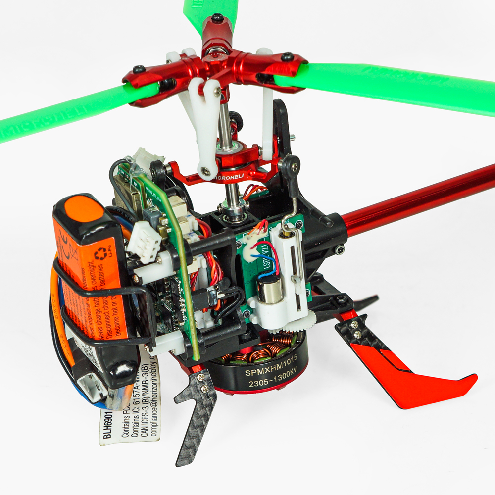 Low Profile Carbon Fiber Landing Gear w/ Battery Mount (RD) - BLADE ...