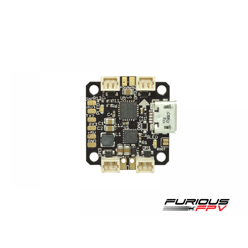 Furious NUKE Brushed Micro Flight Controller - Vaporize The Competition