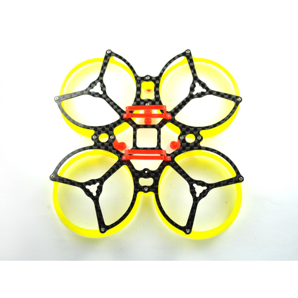 CNC Carbon Fiber W/ 3D Printing Ducted Style "D" Frame (BL) - MOBULA7 HD