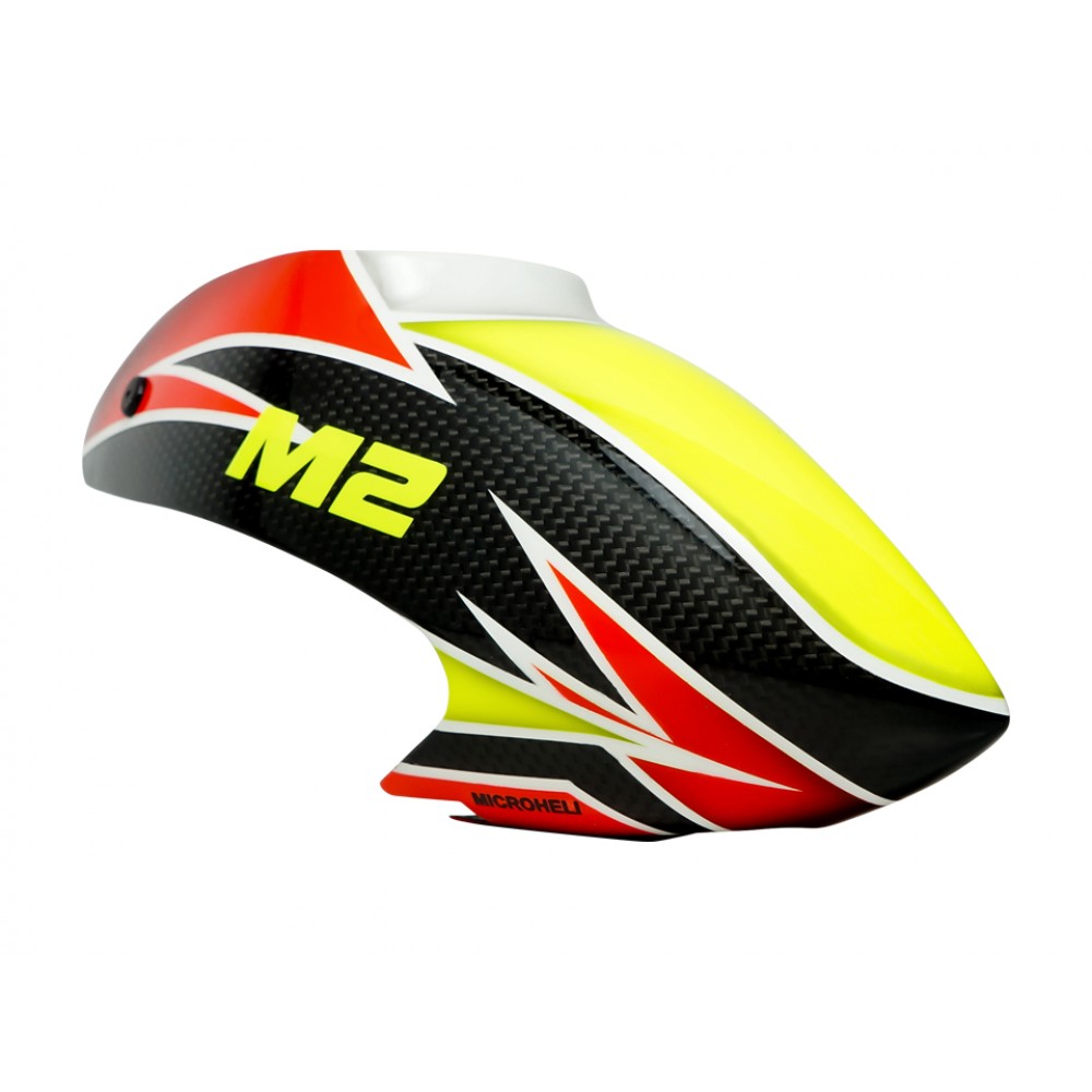 Airbrush Carbon Fiber Warrior Canopy - OMP Hobby M2 / EVO