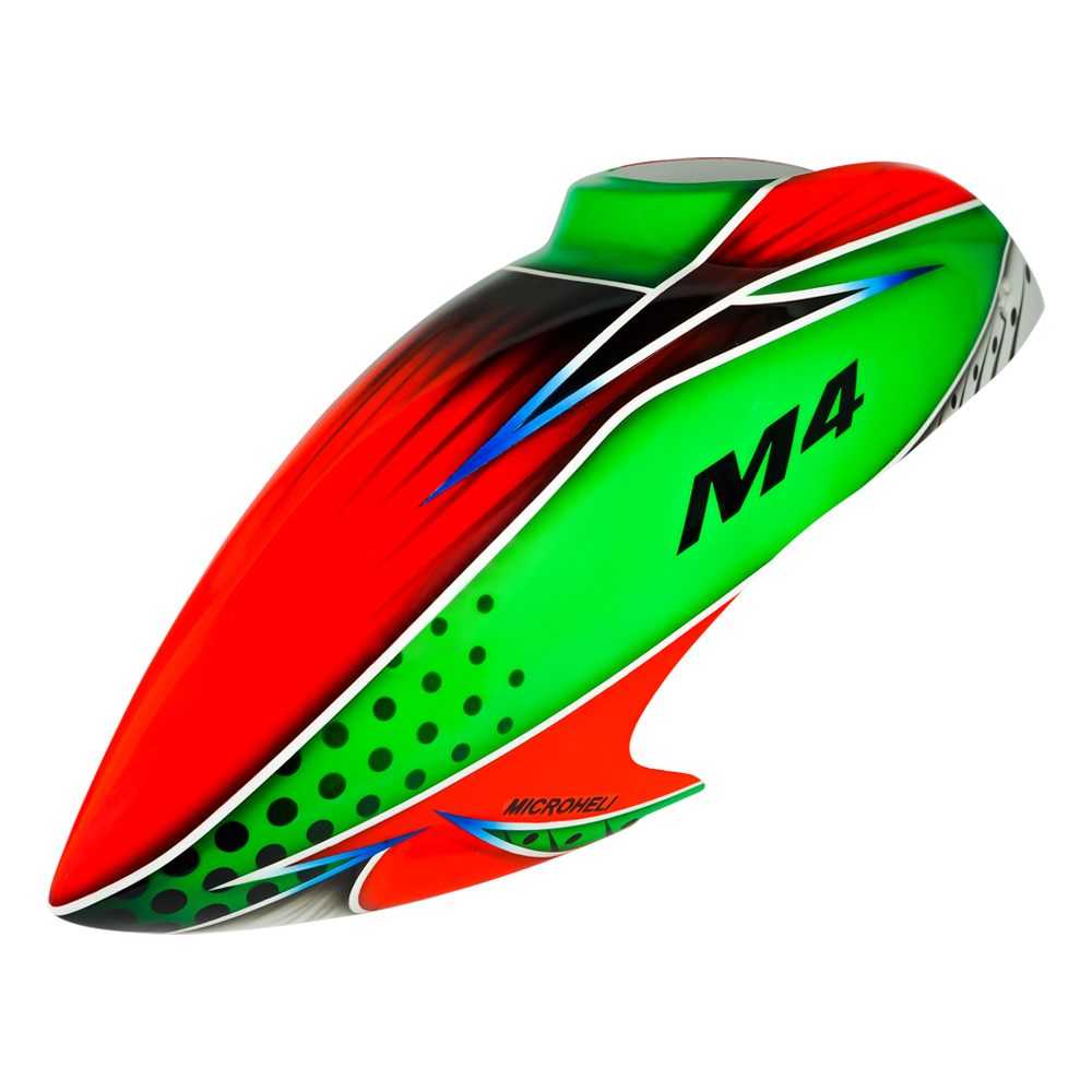 Airbrush Fiberglass Green Hunter Canopy - OMP Hobby M4