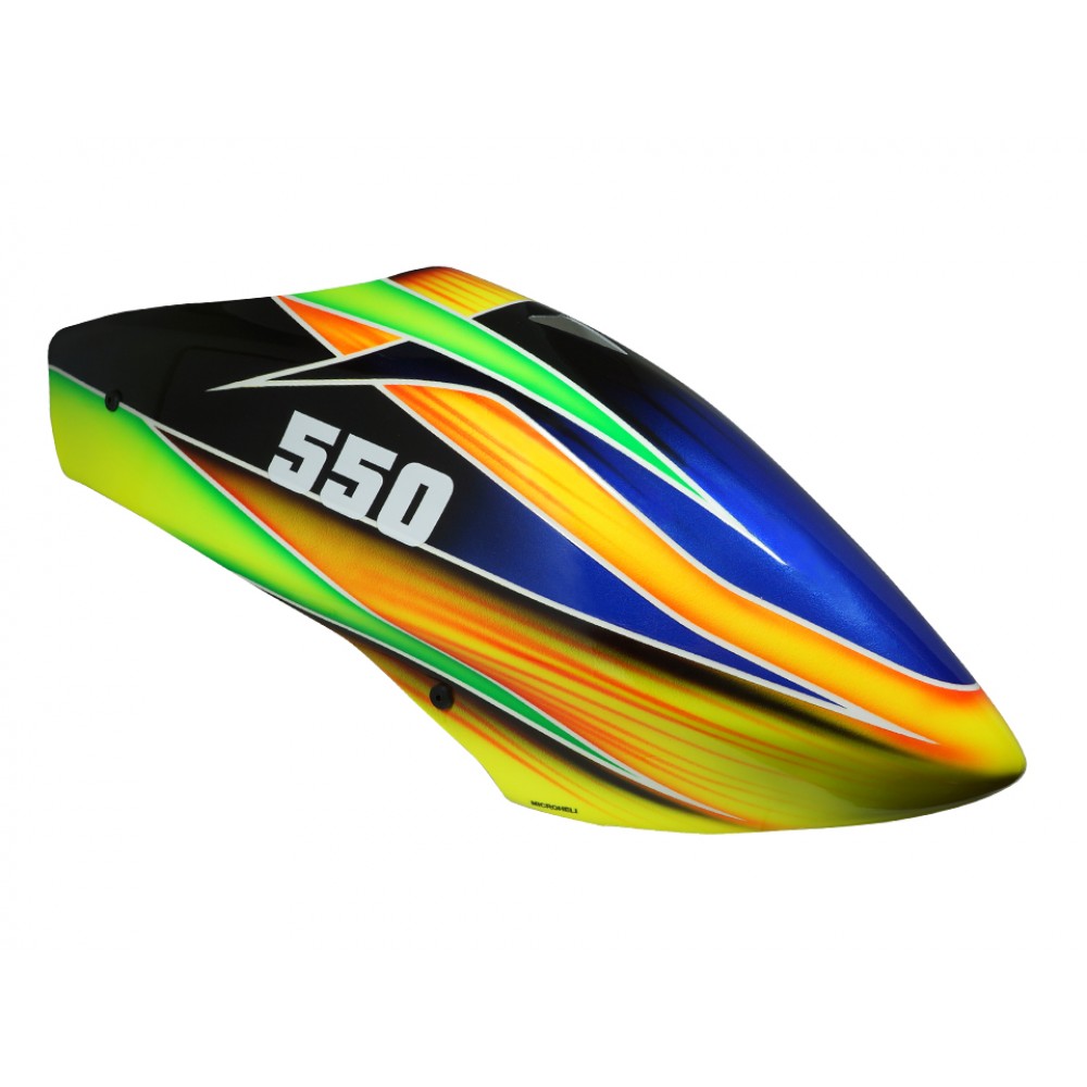 Airbrush Fiberglass FreeStyle Canopy - T-REX 550X/550L